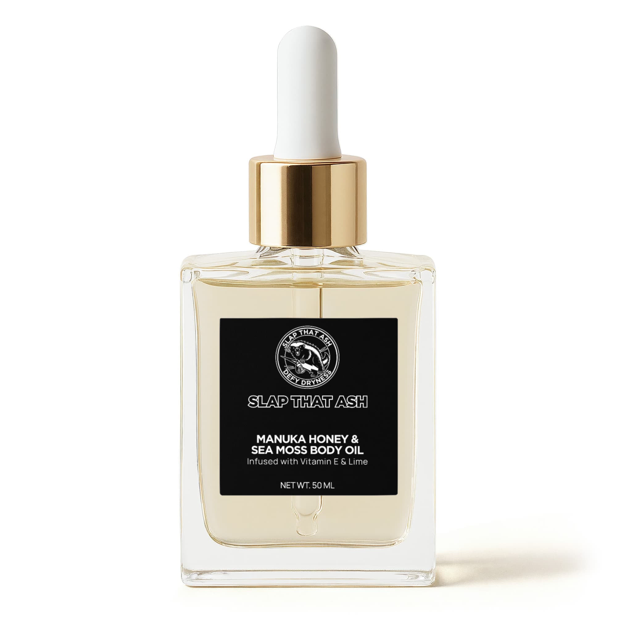 Manuka Honey & Sea Moss Body Oil – Slap That Ash